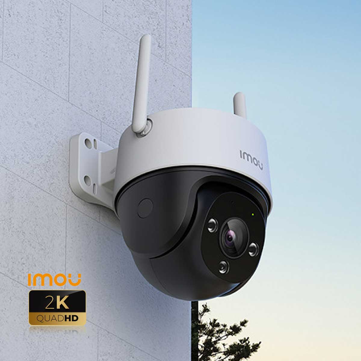 CAMERA IP WIFI ngoài trời Imou IPC-S41FP 4MP 2K, xoay 360, H.265, tích ...