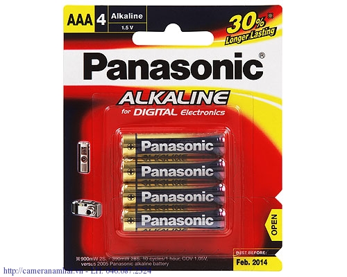 Pin đũa thường Alkaline AAA cho hồng ngoại PIR-413W - Siêu Thị Thiết Bị ...