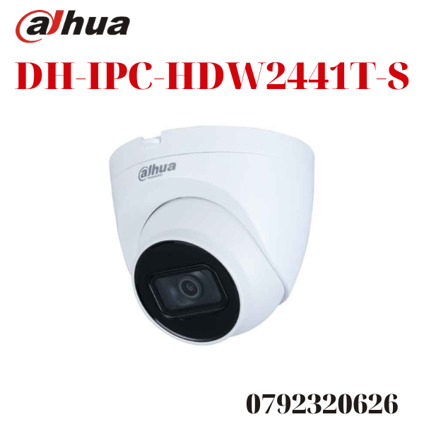 Camera IP Dome 4MP DAHUA DH-IPC-HDW2441T-S - Siêu Thị Thiết Bị An Ninh