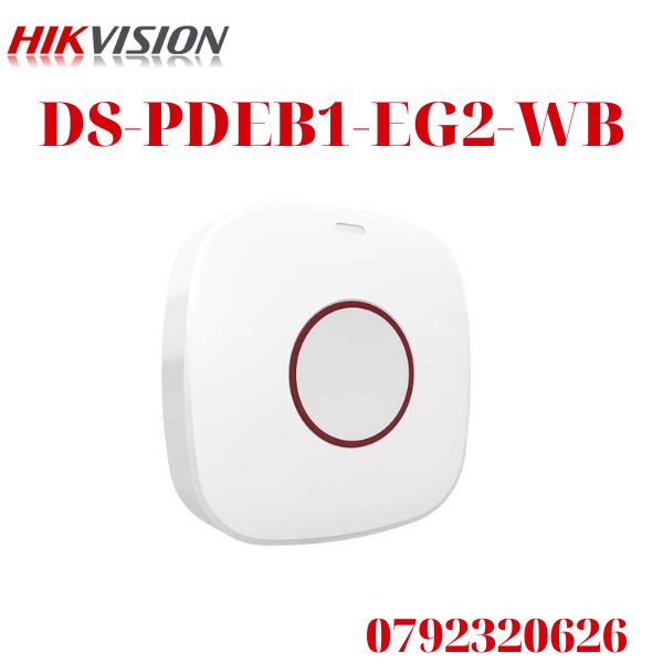 Nút ấn báo động khẩn cấp HIKVISION DS-PDEB1-EG2-WB - Siêu Thị Thiết Bị An Ninh