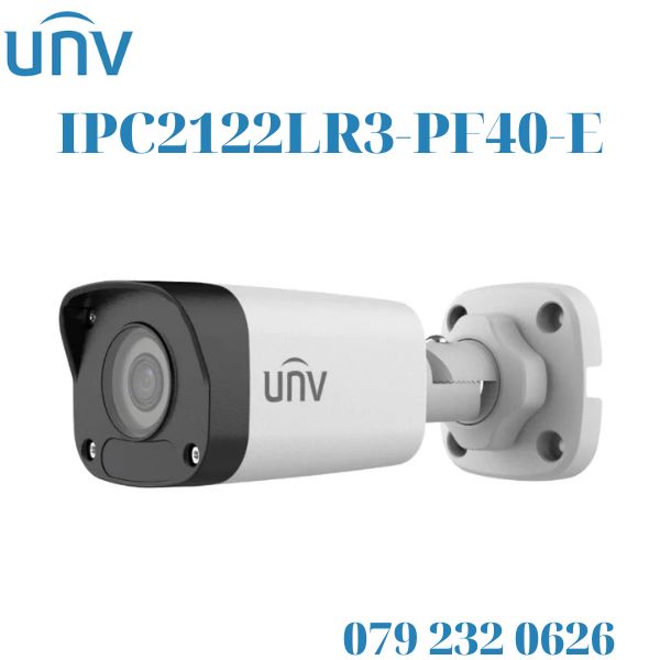 Camera IP Thân trụ 2MP UNV IPC2122LR3-PF40-E - Siêu Thị Thiết Bị An Ninh