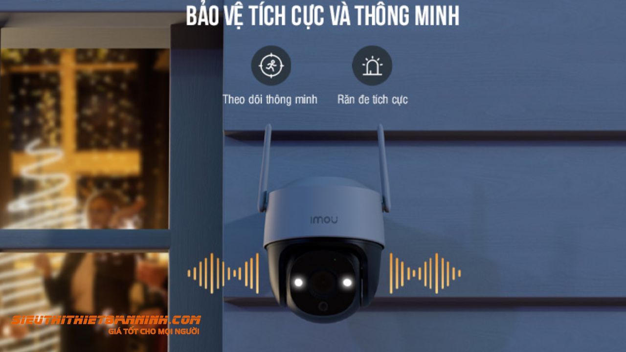 Camera WiFi IPC-S41FEP Cruiser SE+ 4MP 360° Ngoài Trời Của iMOU - Siêu ...