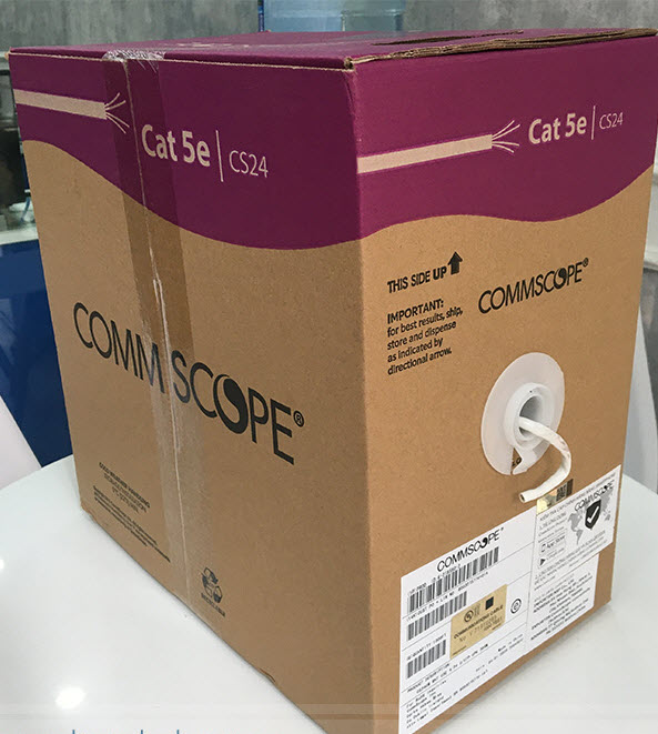 Cáp Mạng Commscope Cat5 UTP cuộn 305m - sieuthithietbianninh.com