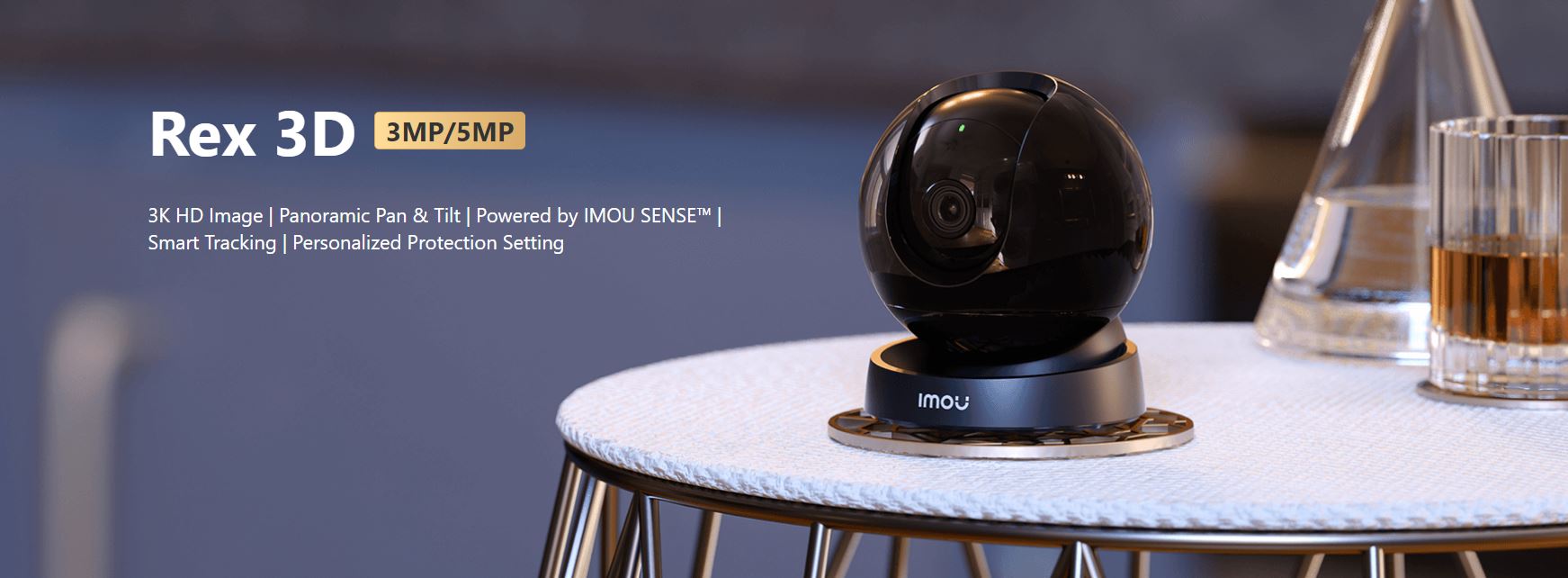 CAMERA WIFI TRONG NHÀ IMOU REX 2D 2K 3MP I IPC-GK2DP-3C0W I ĐÀM THOẠI ...