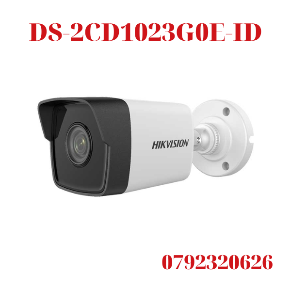 CAMERA IP 2MP NGOÀI TRỜI HIKVISION DS-2CD1023G0E-ID - Siêu Thị Thiết Bị An Ninh