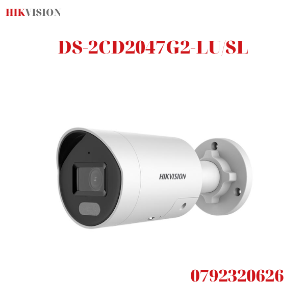 CAMERA IP HIKVISION 4MP CÓ MÀU 24/7 TÍCH HỢP MIC, NHẬN BIẾT CON NGƯỜI DS-2CD2047G2-LU/SL (C ...