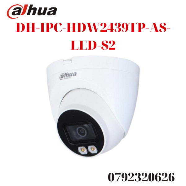 Camera IP Full-Color 4MP DAHUA DH-IPC-HDW2439TP-AS-LED-S2 - Siêu Thị Thiết Bị An Ninh