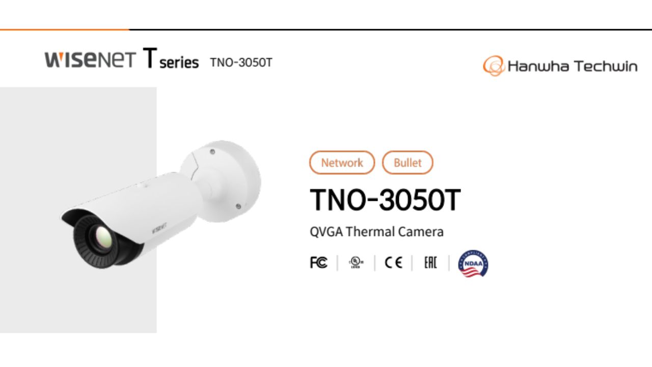 Camera Hanwha Wisenet - cảm biến nhiệt TNO-3050T - Siêu Thị Thiết Bị An ...